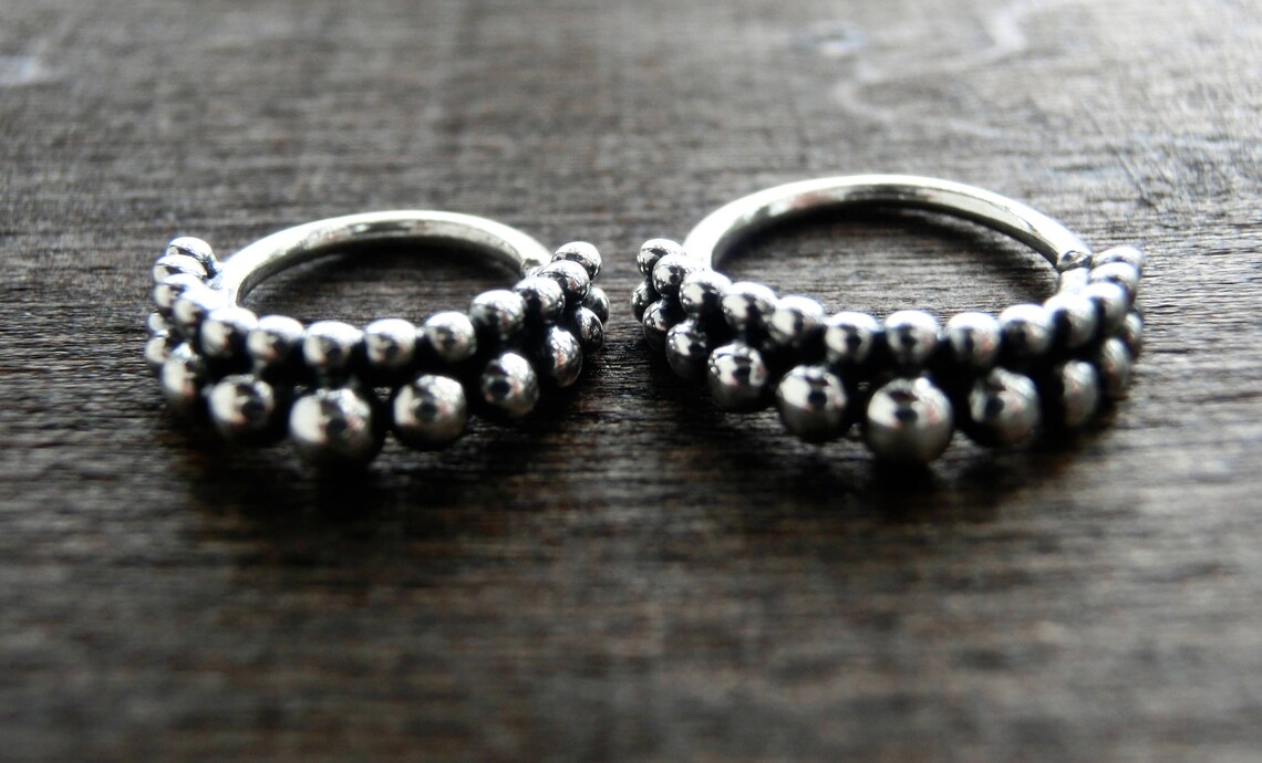 Double Silver Septumdual - Etsy
