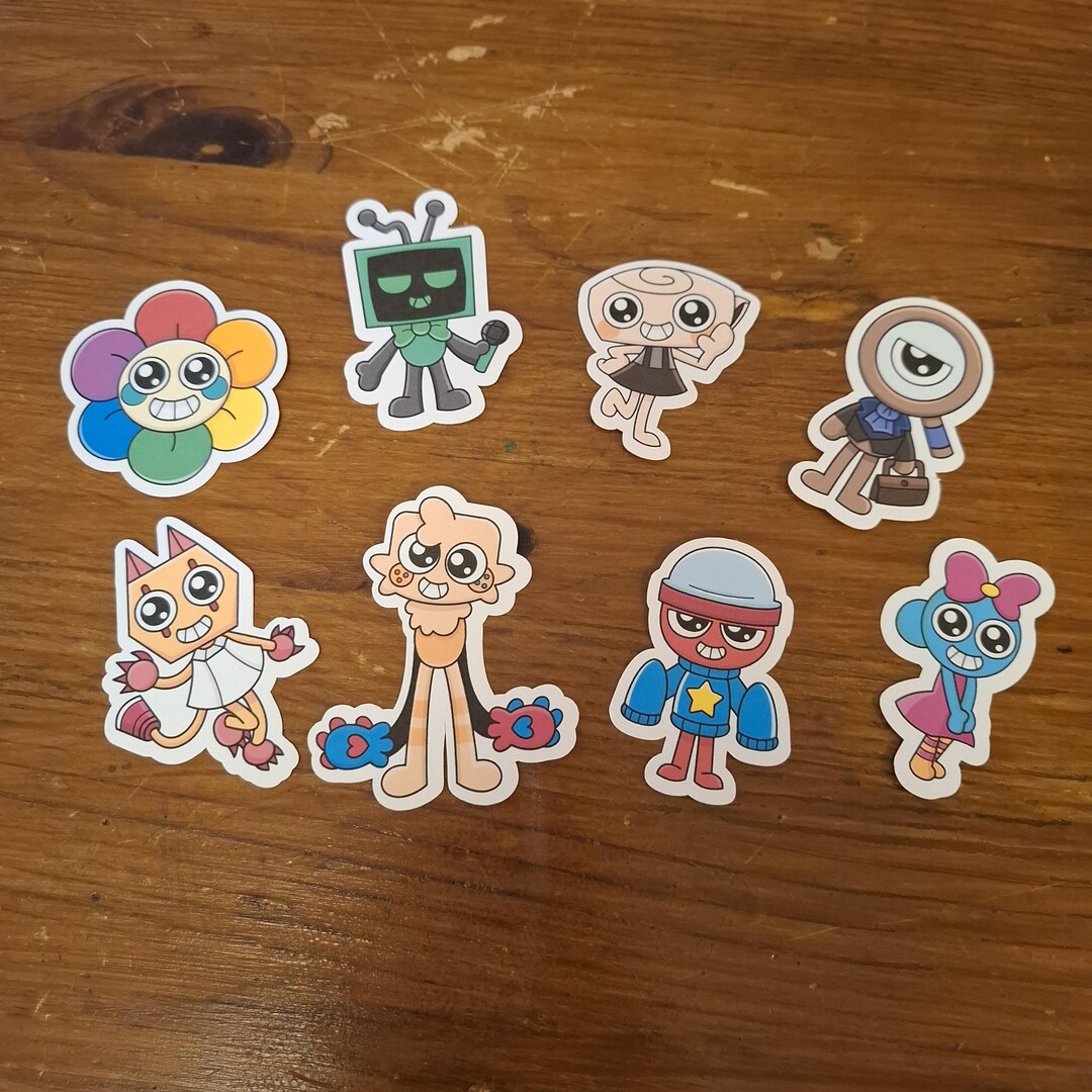 Dandy’s World Character Stickers - Choose Your Toon! - Etsy