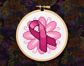 Cancer Cross Stitch | Etsy