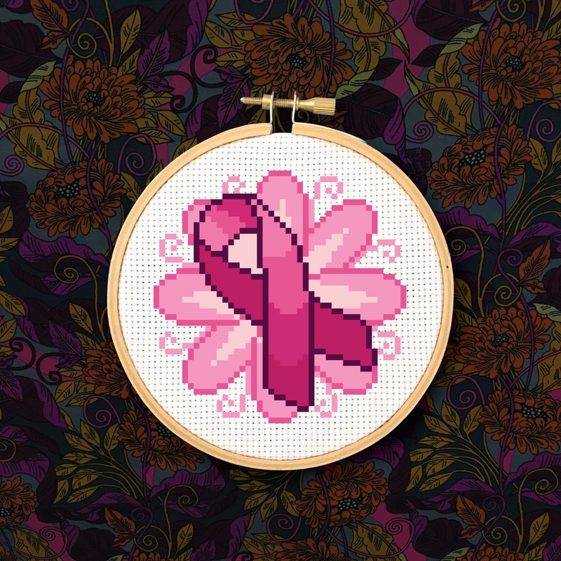 Cancer Cross Stitch - Etsy