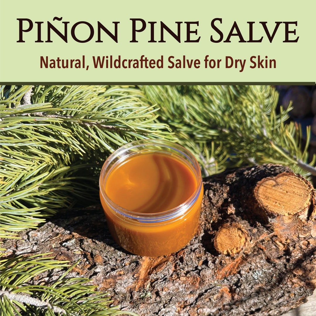 Piñon Pine Salve - 4 Ounces - Wildcrafted, Natural Piñon Balm for Dry ...