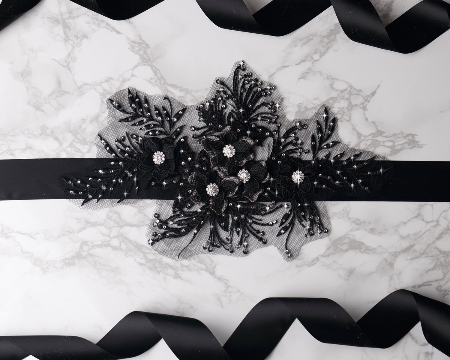 Black Sash Belt Black Lace Belt Wedding Dress Sash Bridal - Etsy