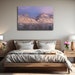 Provo Utah Mountains Photography Print, Mountain Sunset Landscape Wall ...