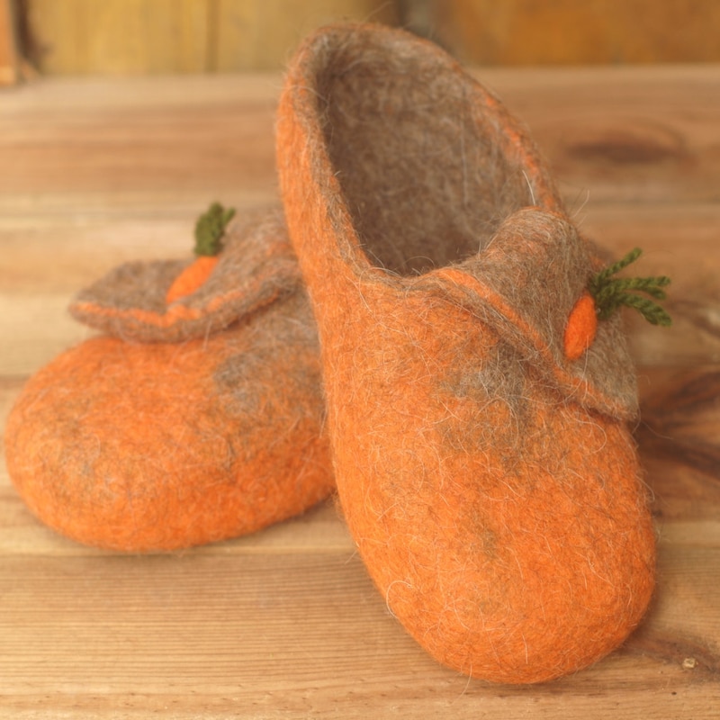 Wool Slippers - Etsy