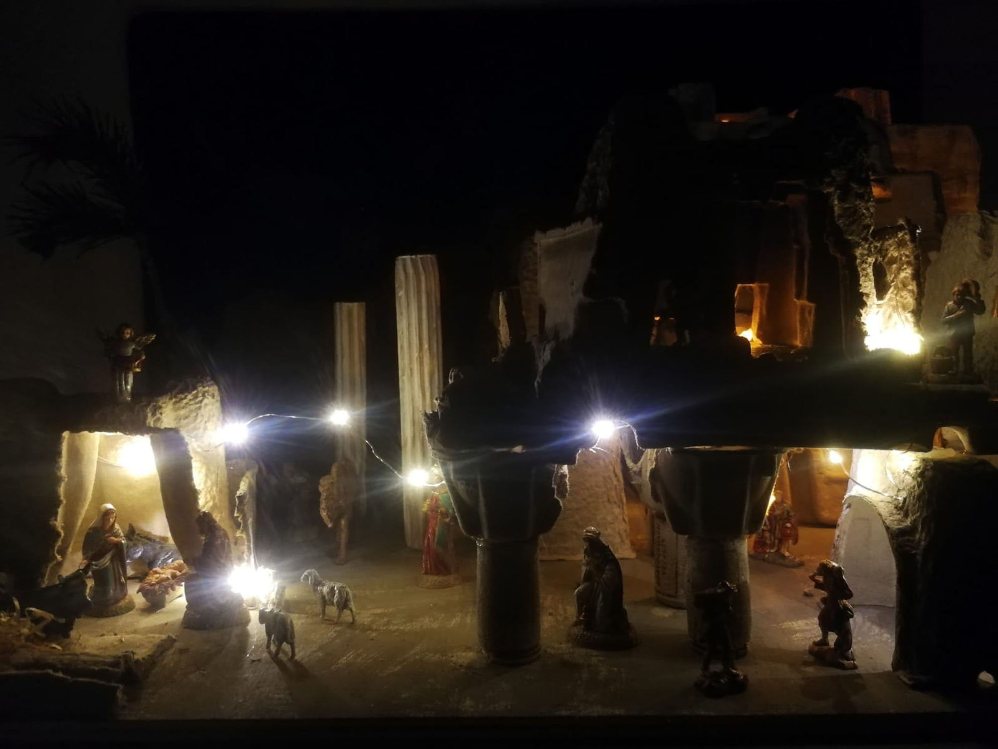 Beautiful Nativity Scene Made and Painted by Hand - Etsy