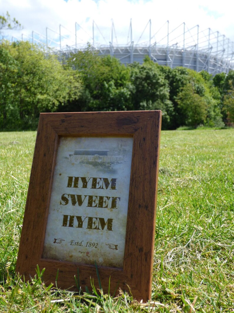 GEORDIES Home Sweet Home 6x4 Framed Print. - Etsy