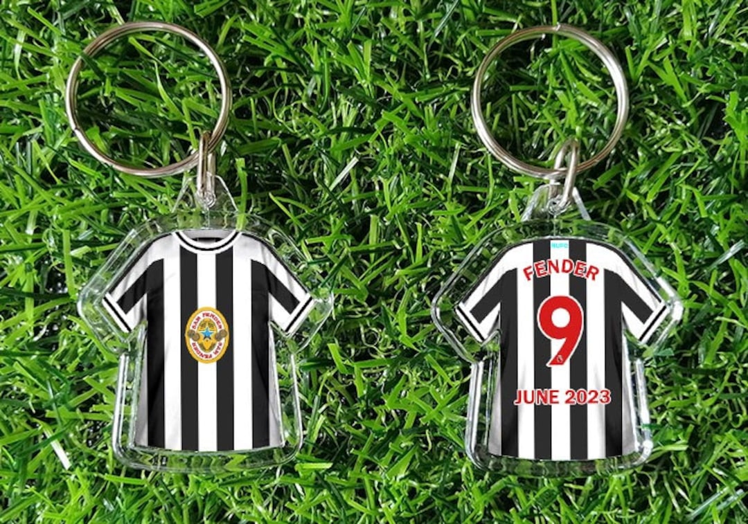 SAM FENDER Newcastle Shirt Keyring. 9th and 10th June St James' Park ...