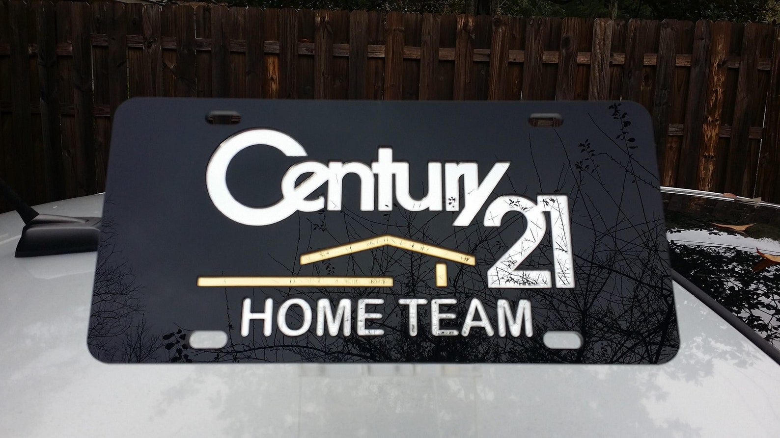 Custom black License Plate Car Tag Personalized - Etsy