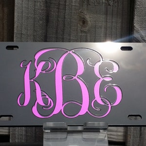 Custom "black" License Plate, Car Tag, Personalized Car Tag, Custom ...
