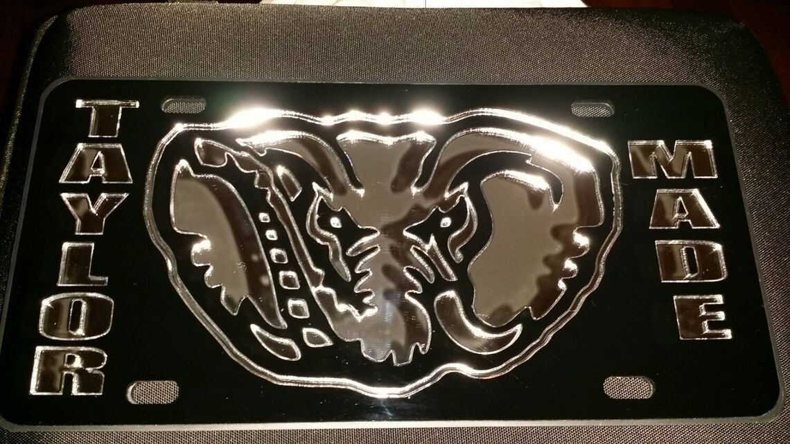 Custom Mirror License Plate Car Tag Personalized Car Tag - Etsy