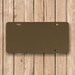 Custom Mirror bronze License Plate, Car Tag, Personalized Car Tag ...