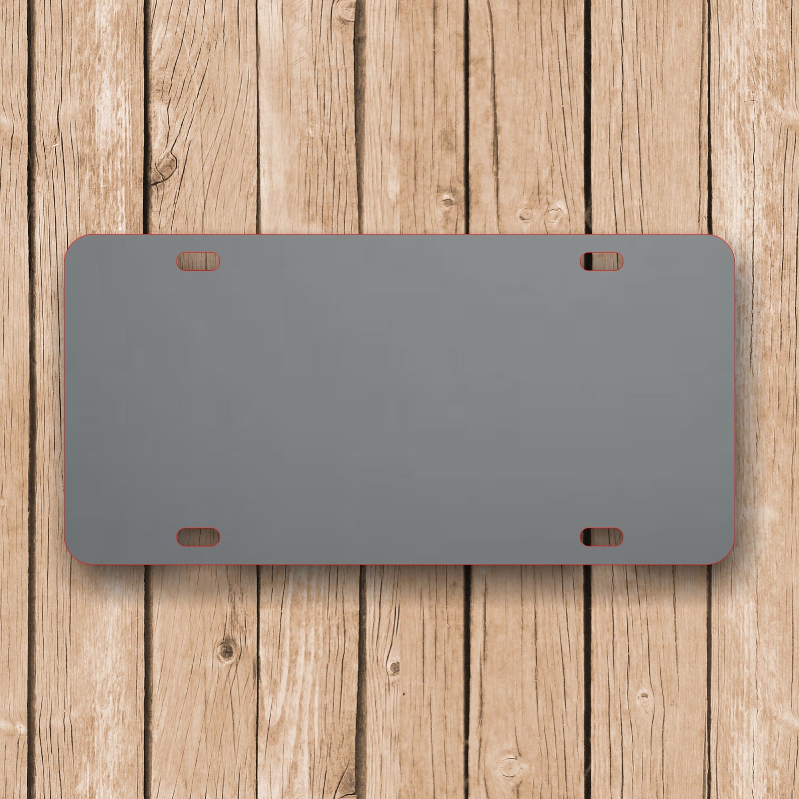 Custom Mirror "dark Grey" License Plate, Car Tag, Personalized Car Tag ...