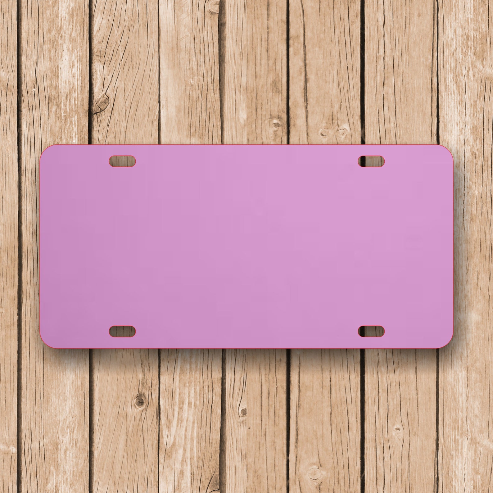 Custom Mirror "pink" License Plate, Car Tag, Personalized Car Tag ...