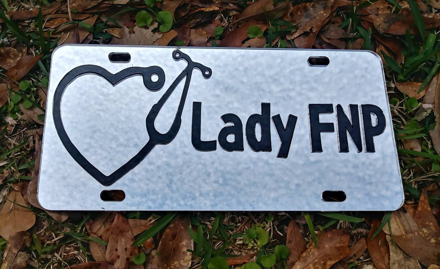 Nurse License Plate Stethoscope License Plate Medical | Etsy