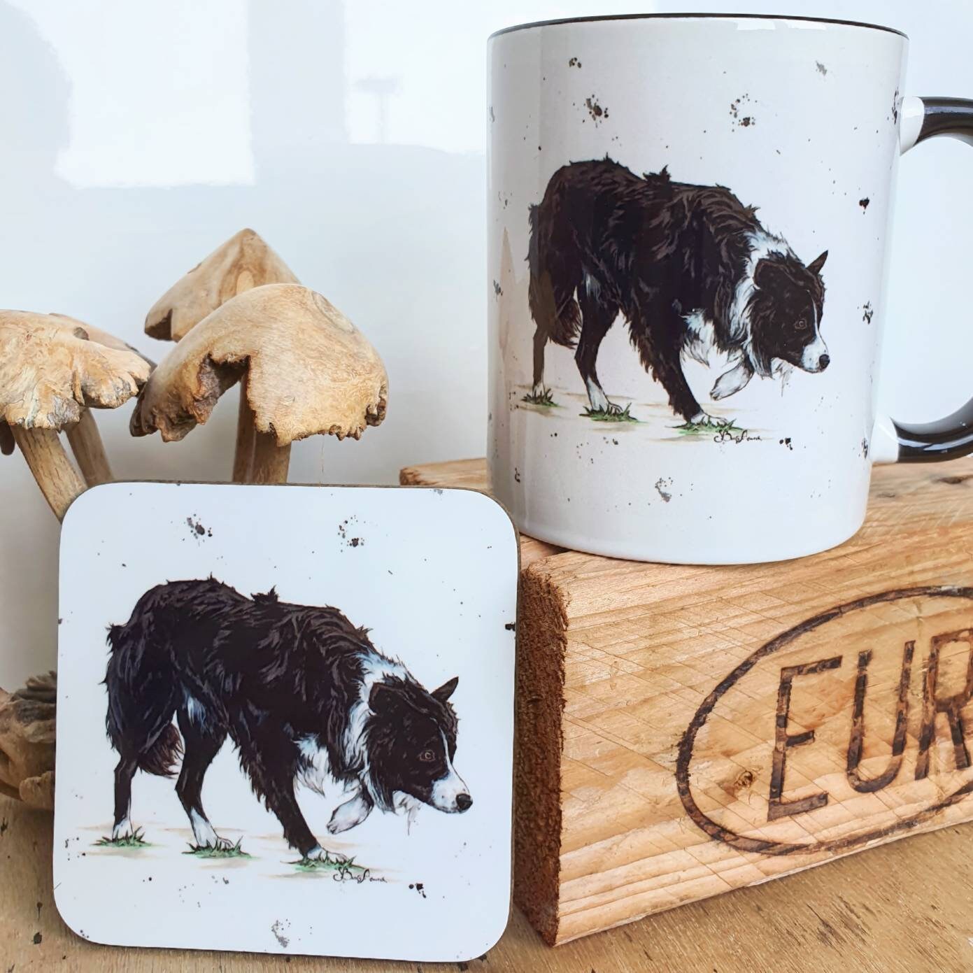 Border Collie Coffee Mug Dog Lover Gift Herding Sheepdog - Etsy UK