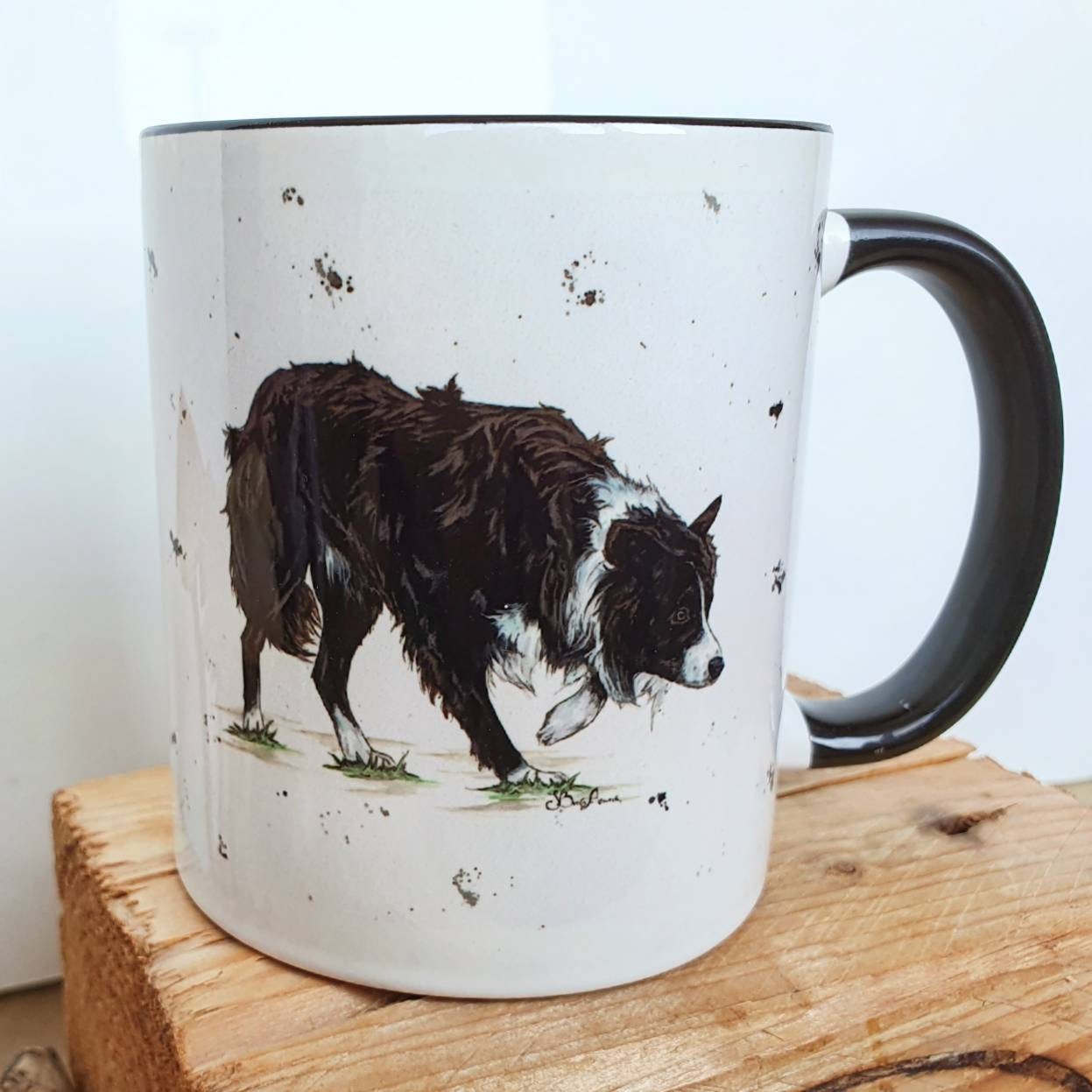 Border Collie Coffee Mug Dog Lover Gift Herding Sheepdog - Etsy UK
