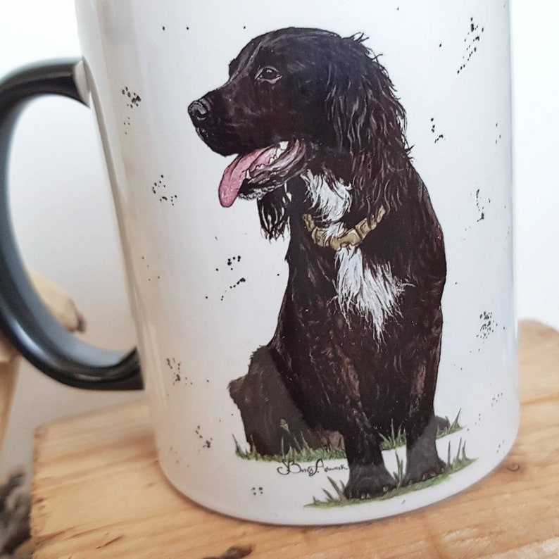 Black Cocker Spaniel Coffee Mug Spaniel Gift Dog Lover Pet - Etsy