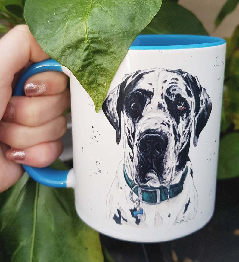 Great Dane Mug 11oz Dog Mug Dog Walker Gift Crazy Dog Lover - Etsy
