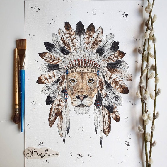 Animal Headdress Art