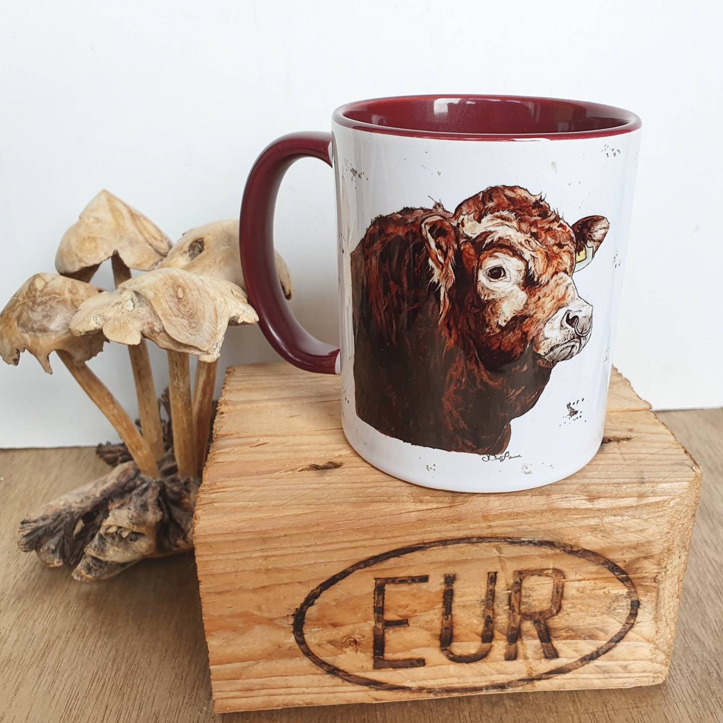 Limousin Bull Coffee Mug Cattle Gifts Farmer Gift Cow - Etsy UK