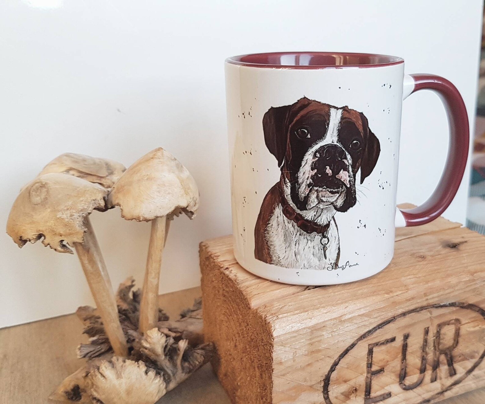 Watercolour Boxer Dog Coffee Mug 11oz Dog Mug Dog Lover - Etsy UK