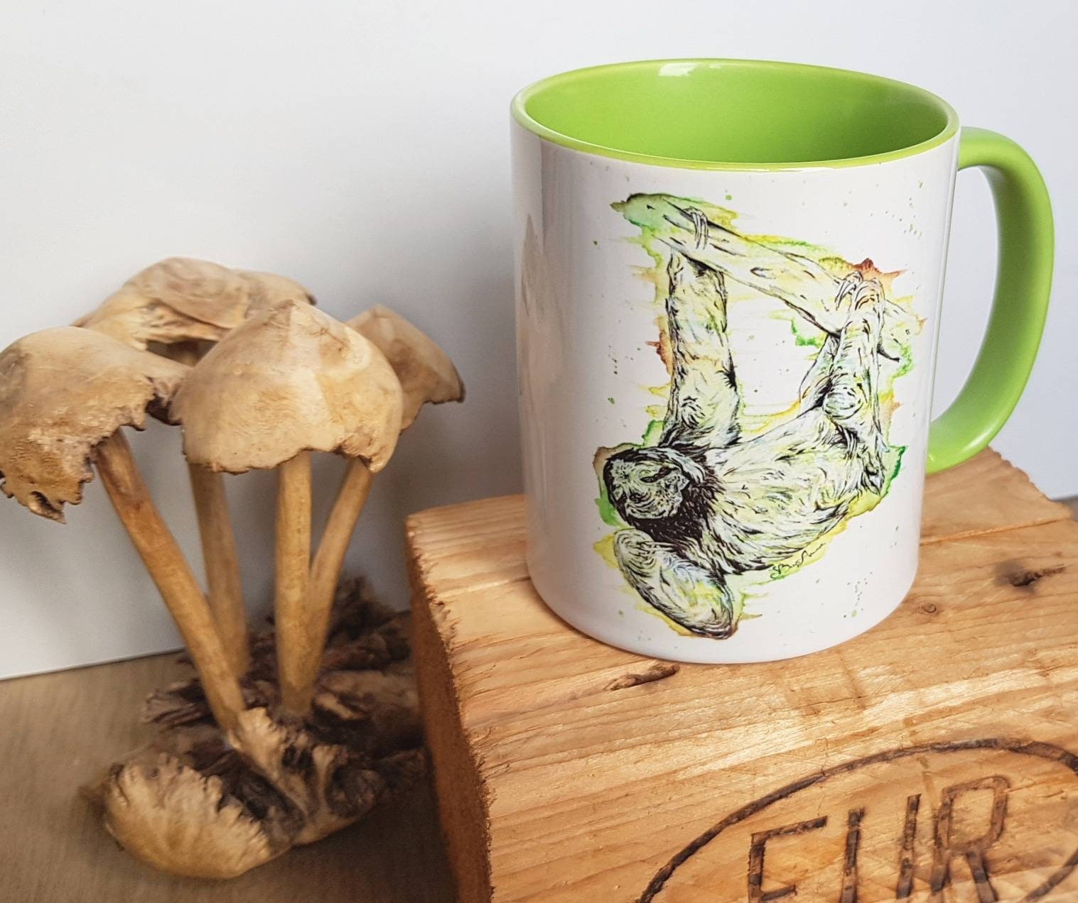 Sloth coffee mug cute animal mugs sloth lover gifts lazy | Etsy