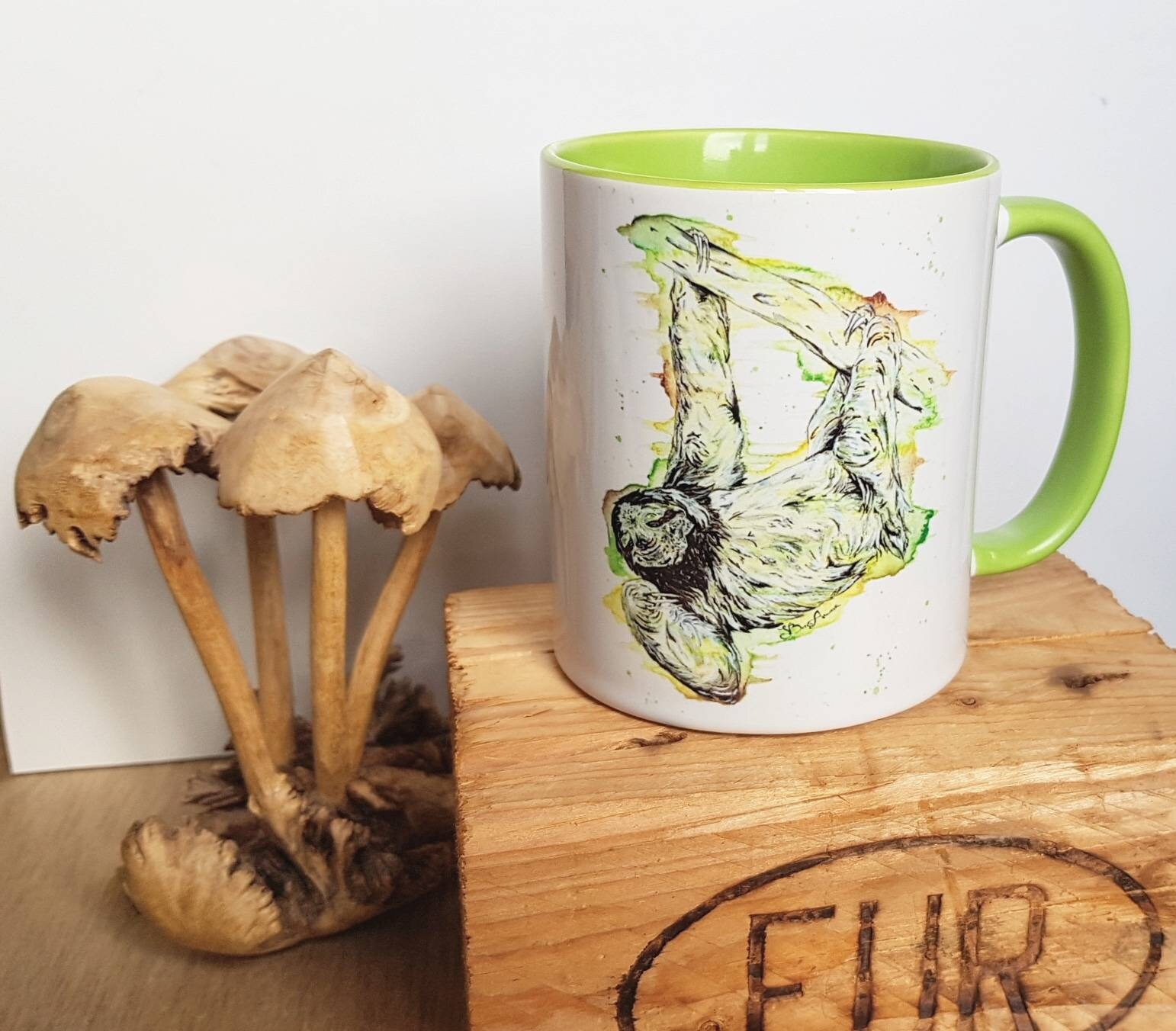 Sloth coffee mug cute animal mugs sloth lover gifts lazy | Etsy