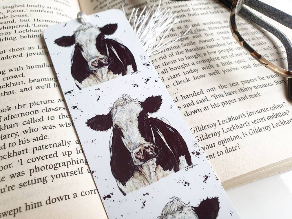 Metal Dairy Cow Bookmark Cow Lover Gifts Farming Gift - Etsy UK