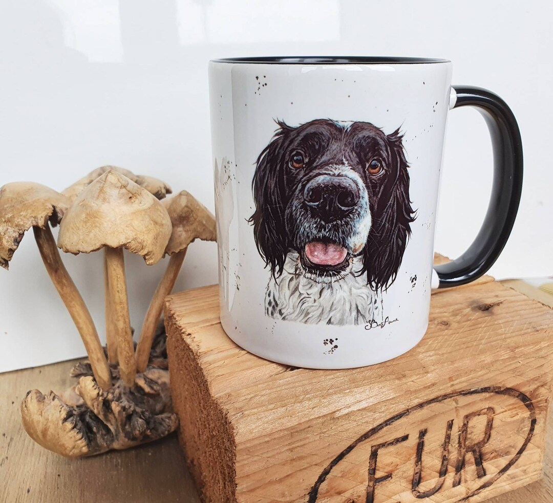 English Springer Spaniel Coffee Mug, Cute Dog Print, Dog Lover Gifts ...