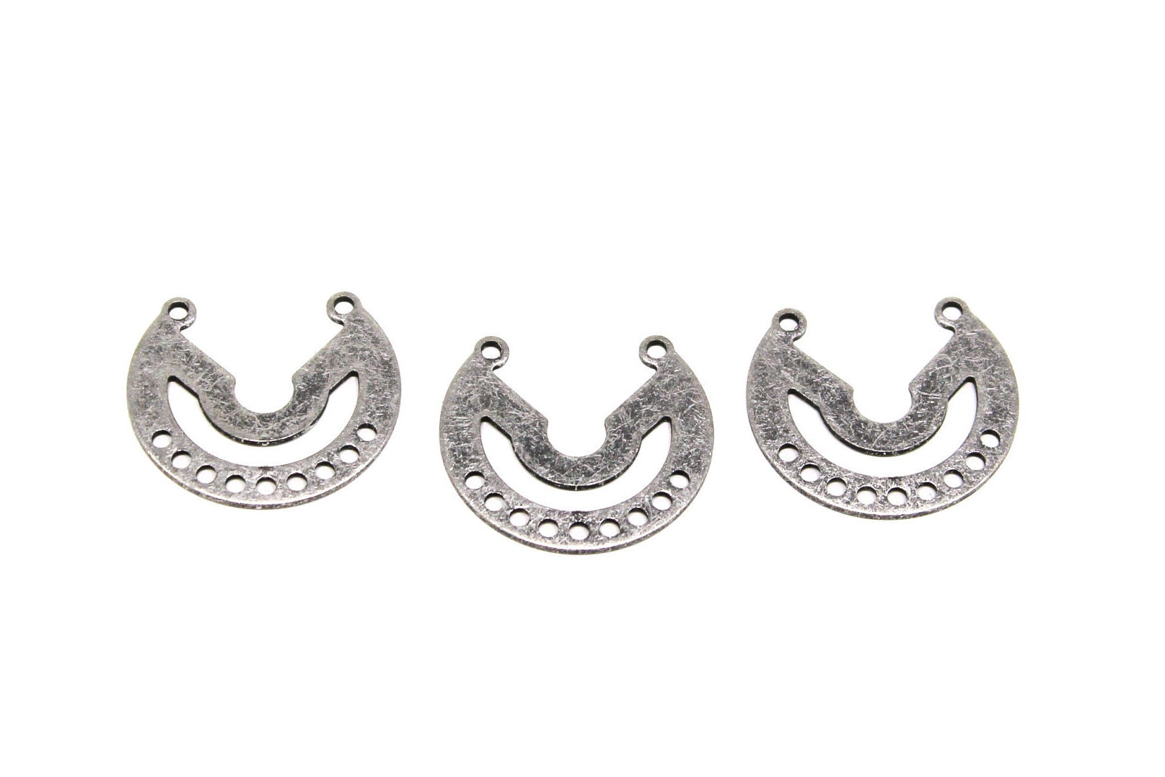 Jewelry & Beauty Craft Supplies & Tools Circular Sector Brass U Shape ...