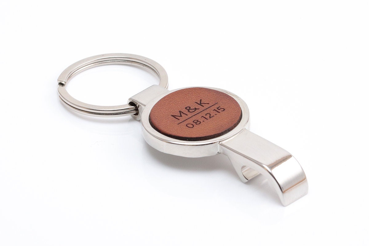 Functional Keychain Bottle Opener Keychain Personalized | Etsy