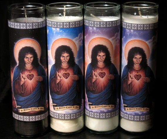 Sacred Heart of Dio Prayer Candle | Etsy