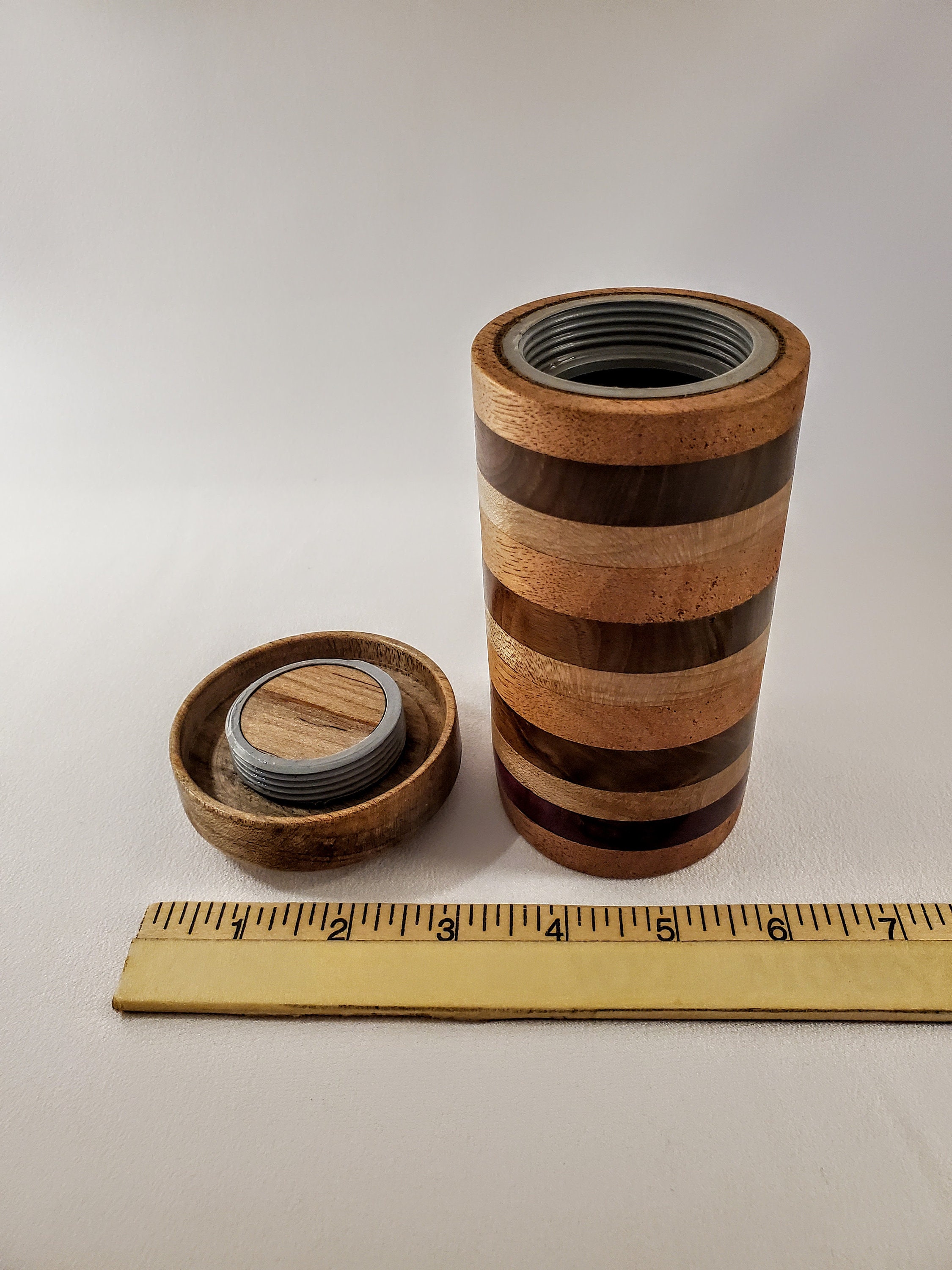 Colorfully Designed Round Box Air Tight Threaded Lid - Etsy UK