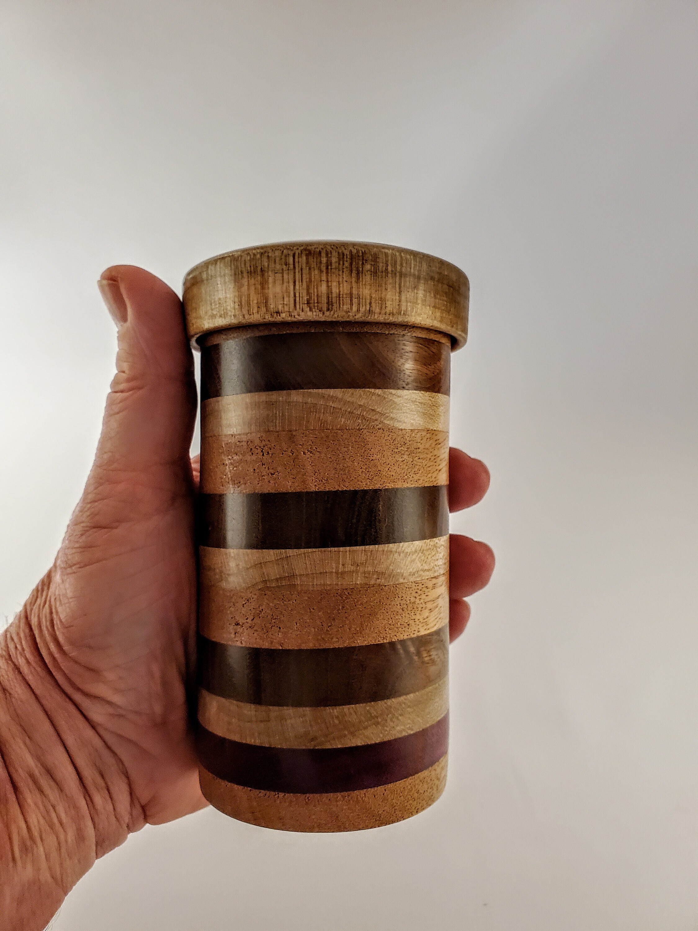 Colorfully Designed Round Box Air Tight Threaded Lid - Etsy UK