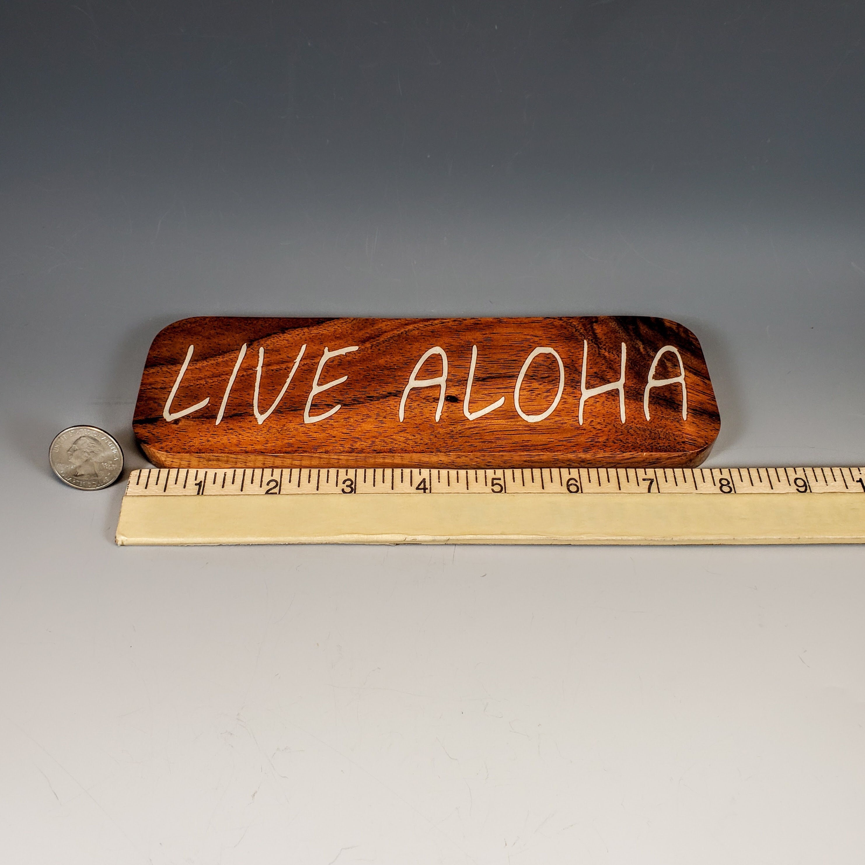 Hawaii Koa Wood Refrigerator Magnet Live Aloha Hawaiian | Etsy