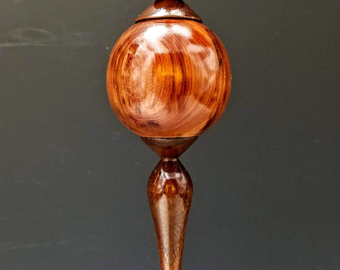 Eastern Red Cedar Wood Walnut Finials Wooden Ornament - Etsy