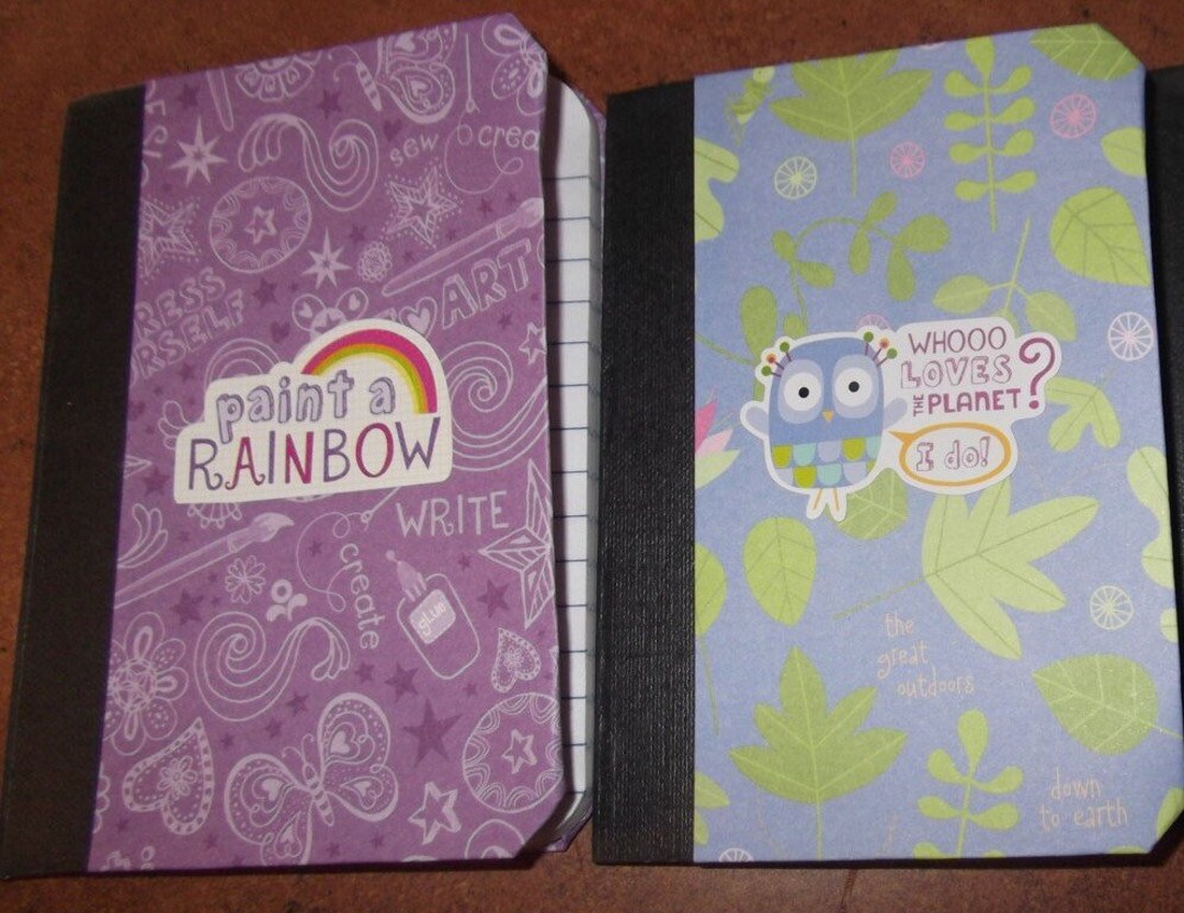 Mini Diary for Tweens, Art & Nature Designs - Etsy
