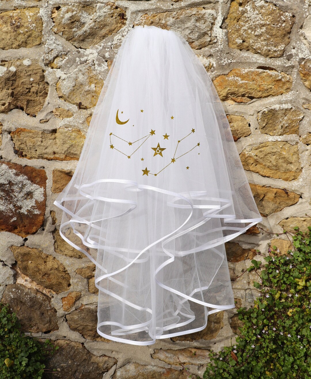 Stunning Personalised Veil Star Signs Hen Party Bride - Etsy