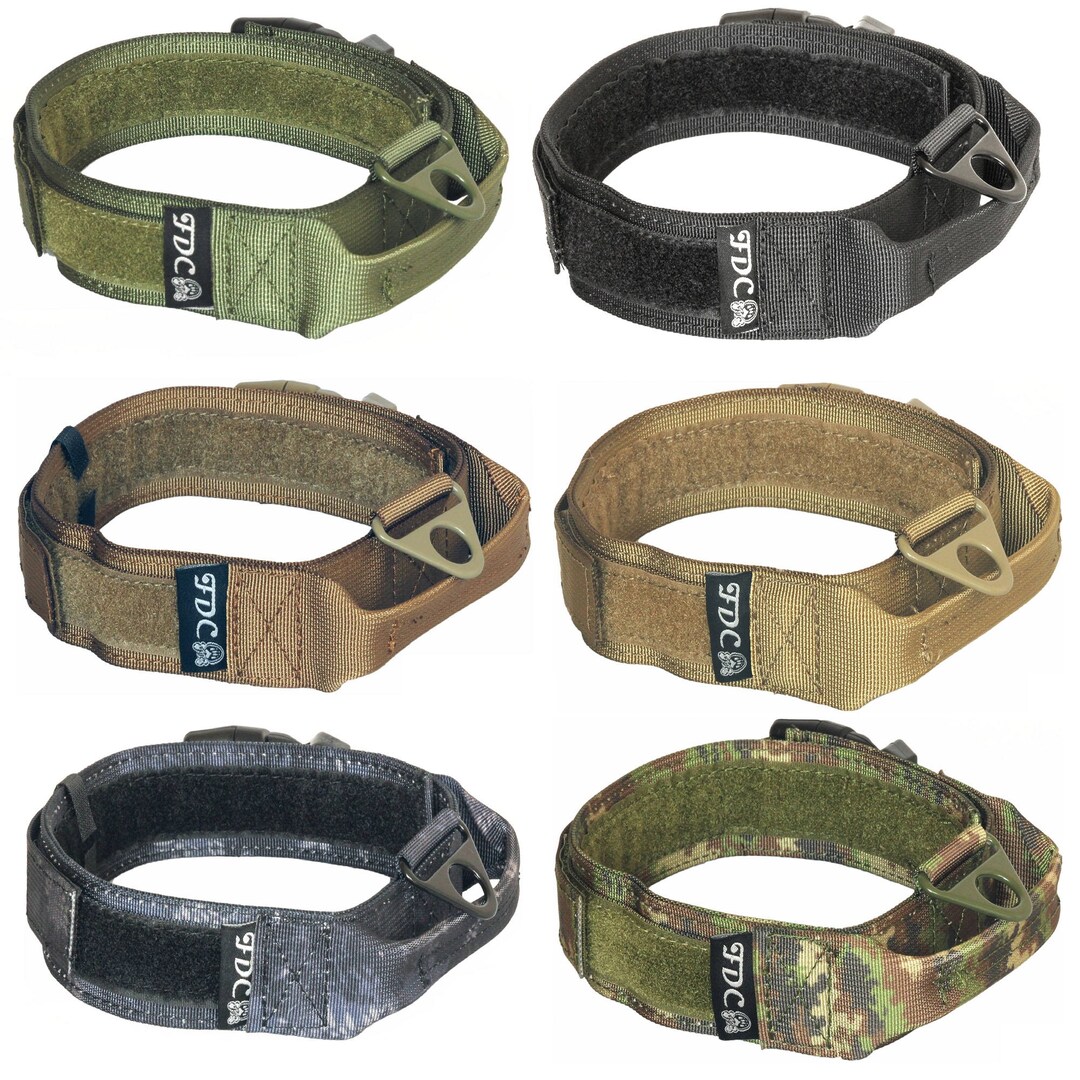 Heavy Duty Tactical Dog Collar: Military K9, 1.5" Width - Etsy