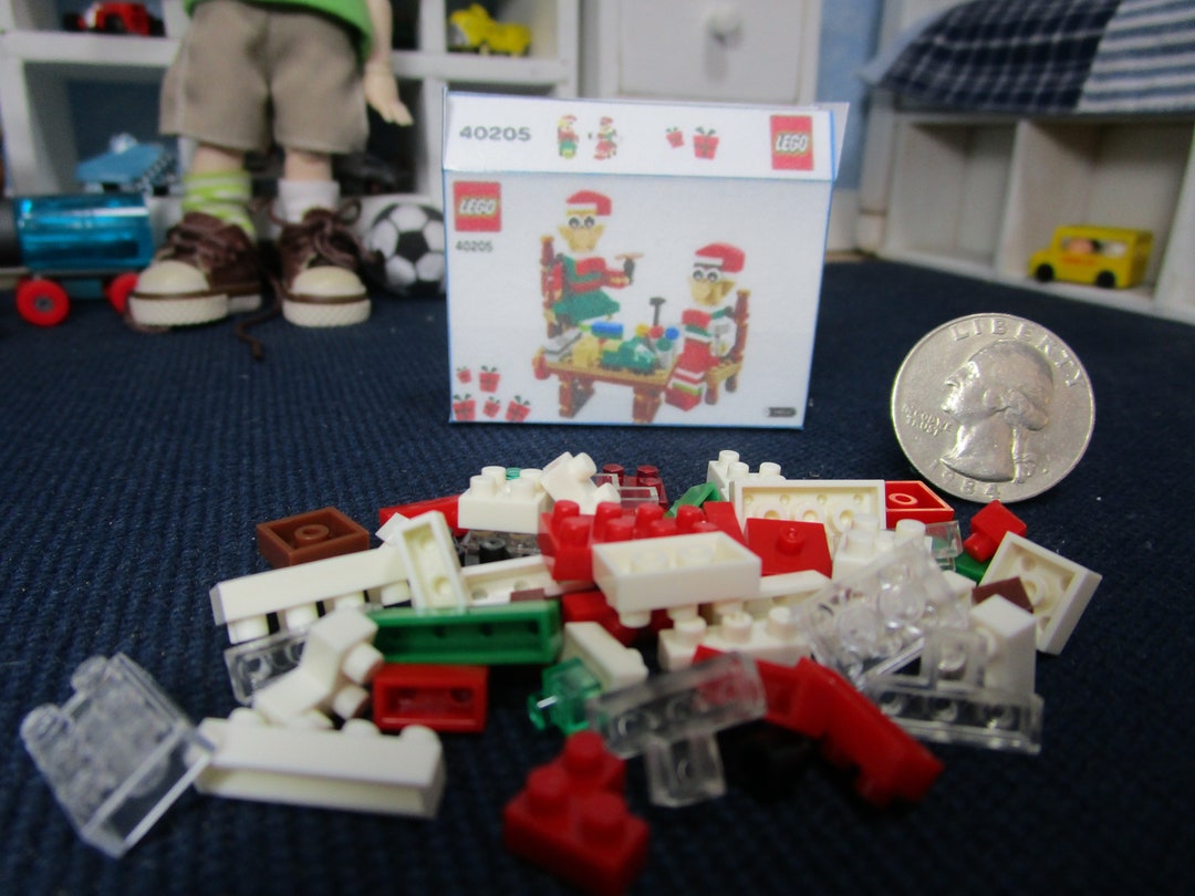 1/6 Christmas Miniature Legos Blocks Elf Playscale Twinkles Holala ...