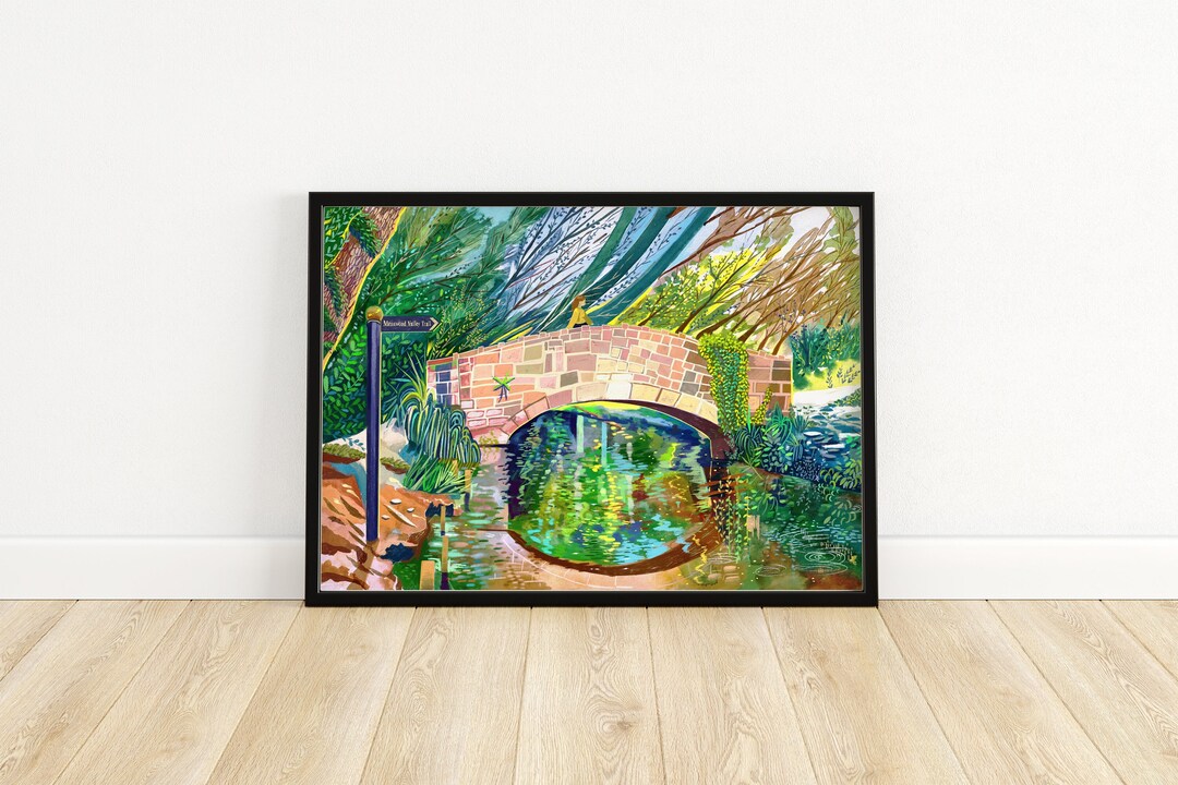 Leeds England, Meanwood Park, Meanwood Valley Trail, Leeds Art Print ...