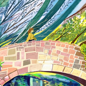 Leeds England, Meanwood Park, Meanwood Valley Trail, Leeds Art Print ...