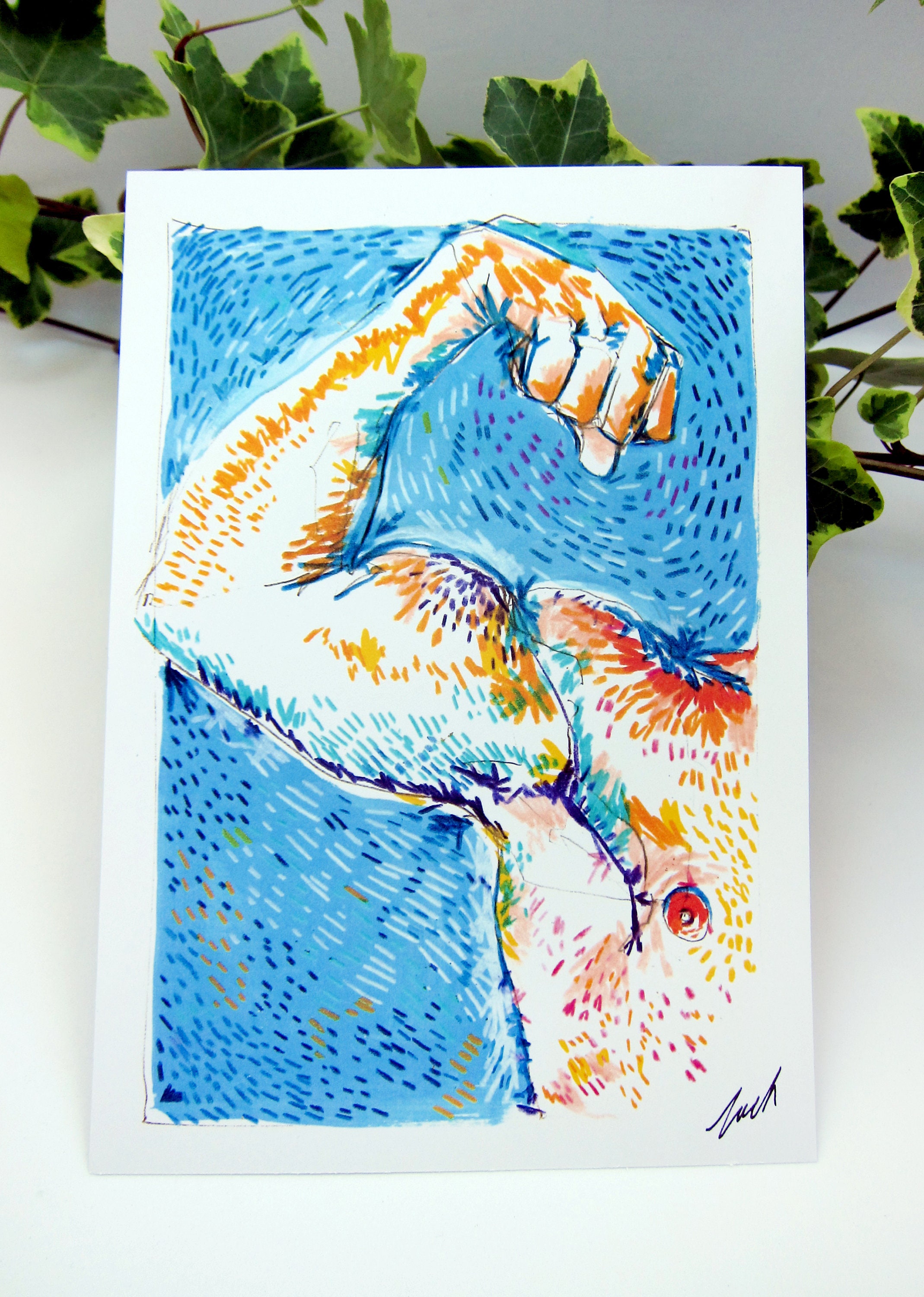 The Male Form - Set of 3 X A4/A3 Prints, Gay, Artwork, Illustration ...