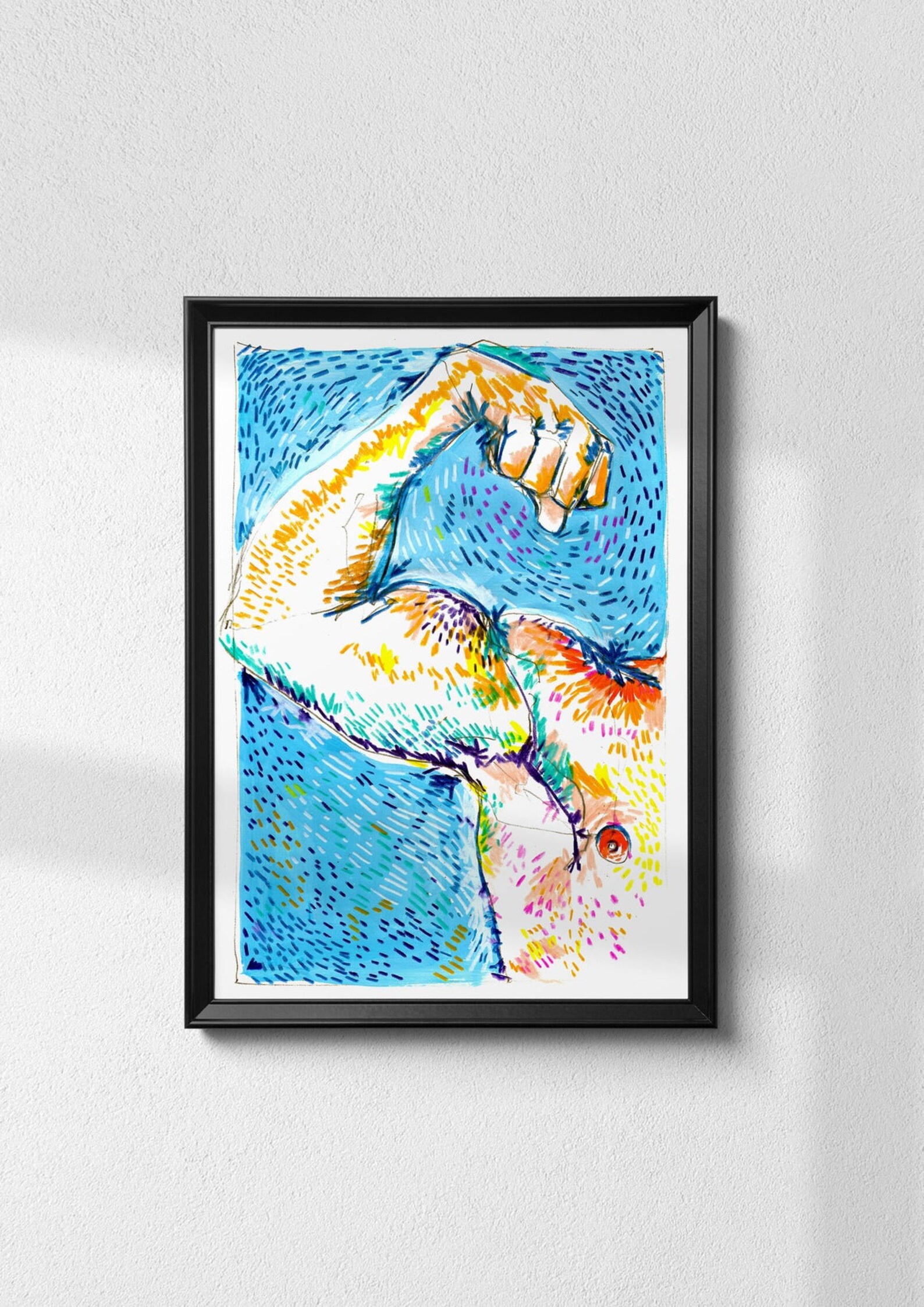 The Male Form - Set of 3 X A4/A3 Prints, Gay, Artwork, Illustration ...