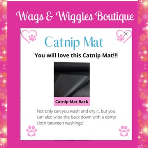 17 X 17 Refillable Catnip Blanket, All Natural Catnip, Gifts for Pets, Cat Gifts, Pet Gifts ...