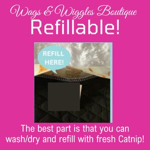17 X 17 Refillable Catnip Blanket, All Natural Catnip, Gifts for Pets, Cat Gifts, Pet Gifts ...
