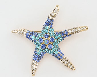 Starfish brooch | Etsy