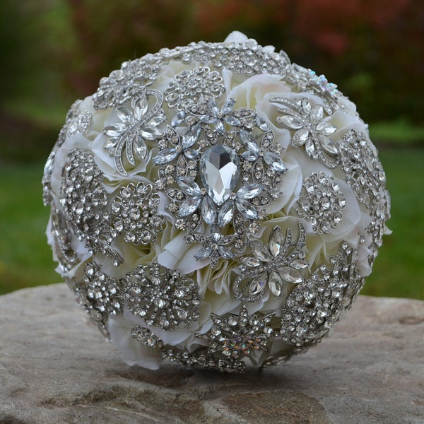 Brooch Bouquet - Etsy