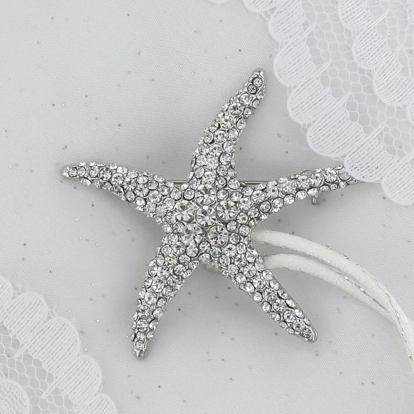 Rhinestone Starfish - Etsy