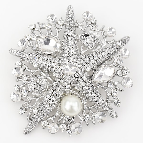 Starfish Brooch - Etsy